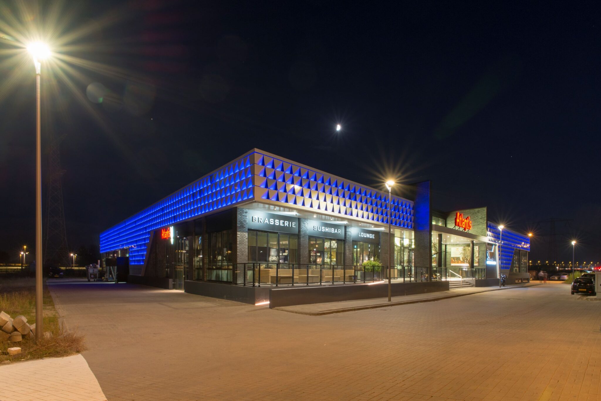 Nieuwbouw Wereldrestaurant Atlantis Almere - De Vree & Sliepen